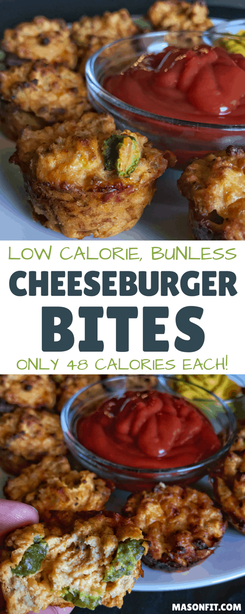 Healthy Cheeseburger Bites: The Best Parts of Burgers Minus the Calories
