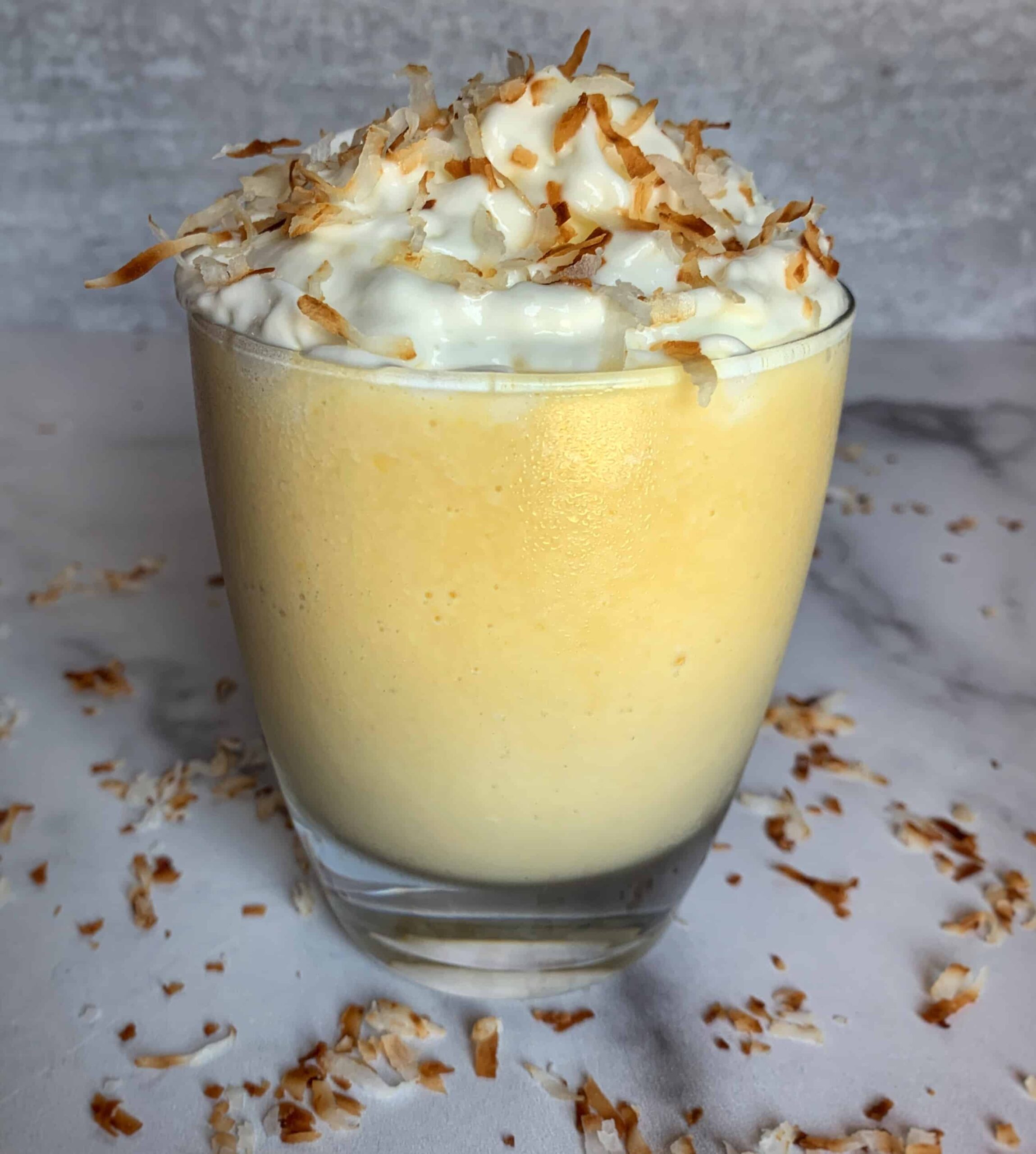 Tropical Protein Milkshake - Kinda Healthy Recipes