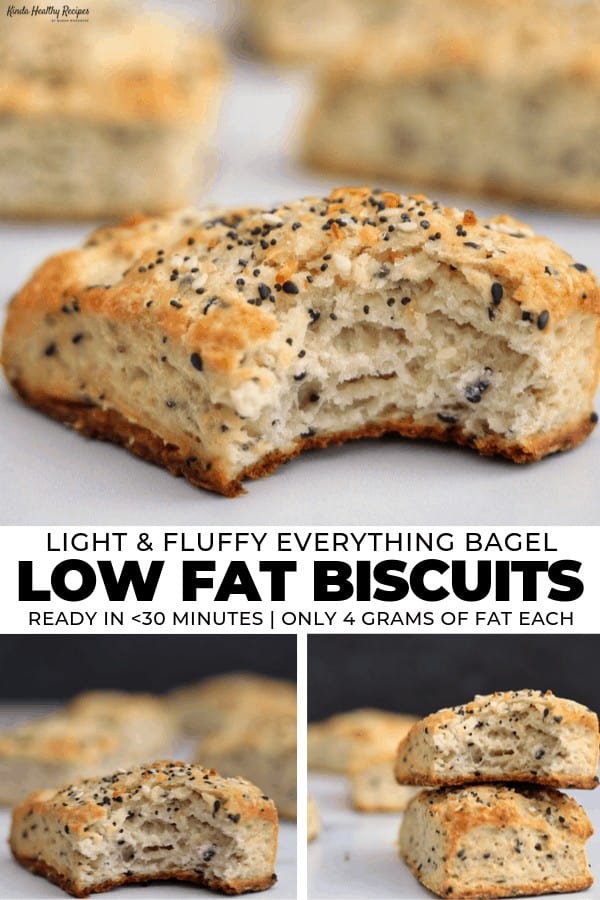 Everything Bagel Biscuits - Kinda Healthy Recipes