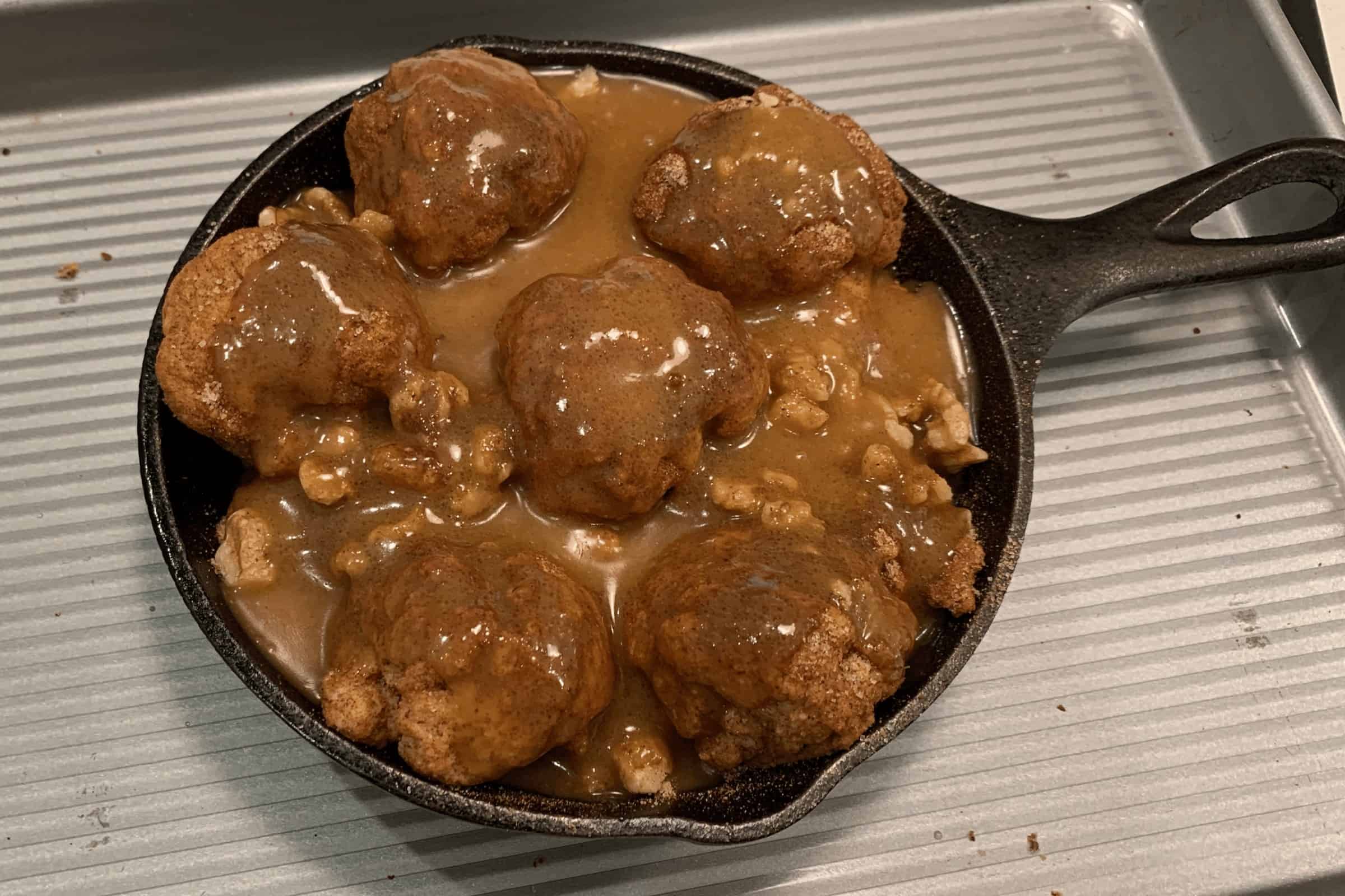 Copycat Monkey Bread Pizookie Recipe - Kinda Healthy Recipes