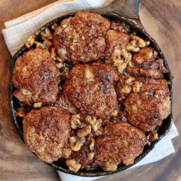 Copycat Monkey Bread Pizookie Recipe - Kinda Healthy Recipes