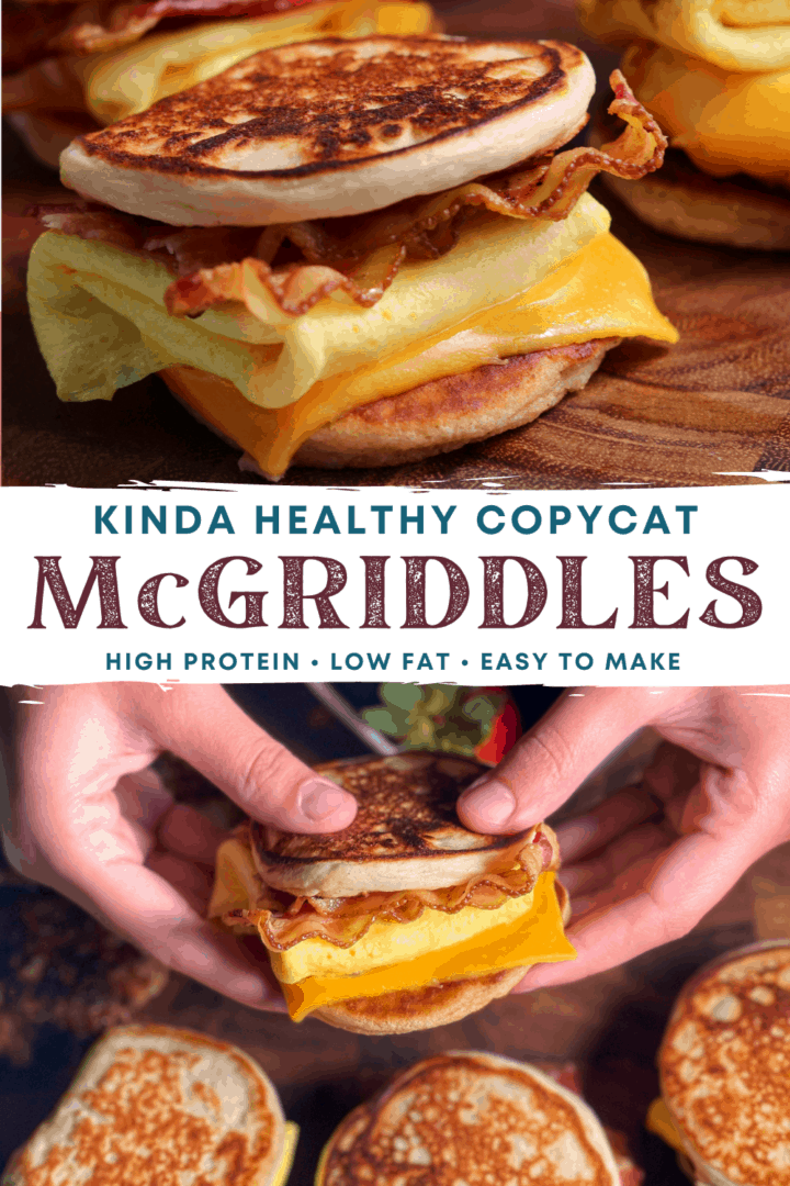 Homemade McDonald's McGriddles | A Kinda Healthy Copycat Recipe