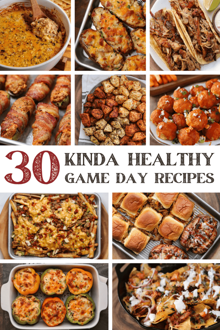 30 Healthy Game Day Snacks and Appetizers - Kinda Healthy Recipes