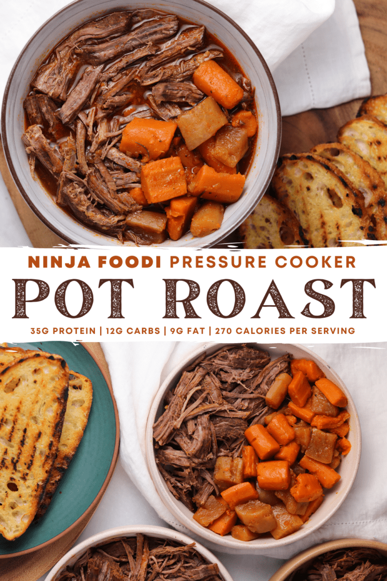 Ninja Foodi Pot Roast with Gravy - Kinda Healthy Recipes