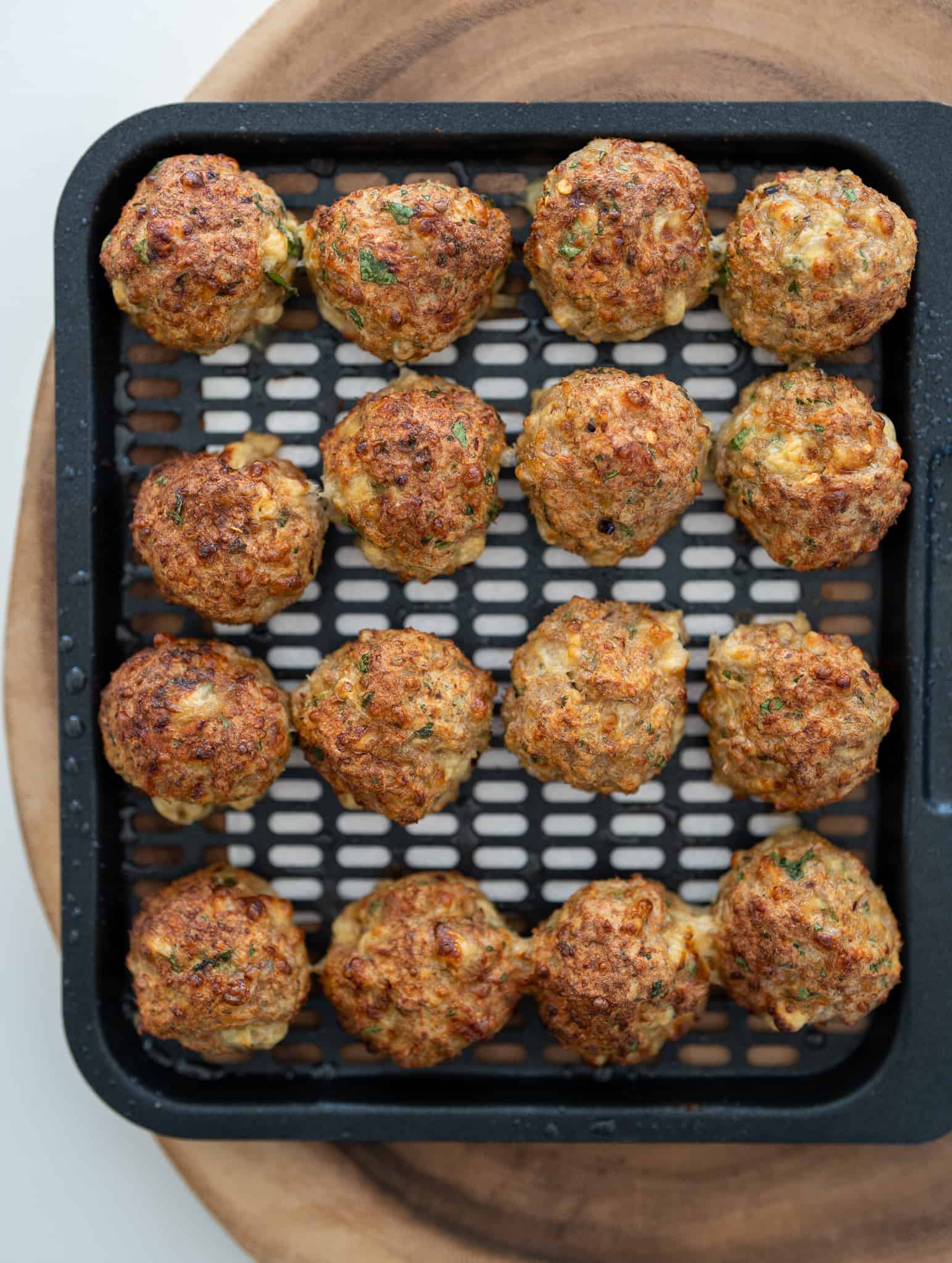 Italian Ground Turkey Meatballs - Kinda Healthy Recipes