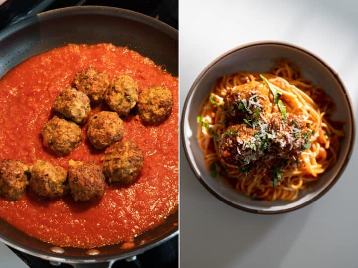 Italian Ground Turkey Meatballs (Air Fried, Baked, or Pan Fried)