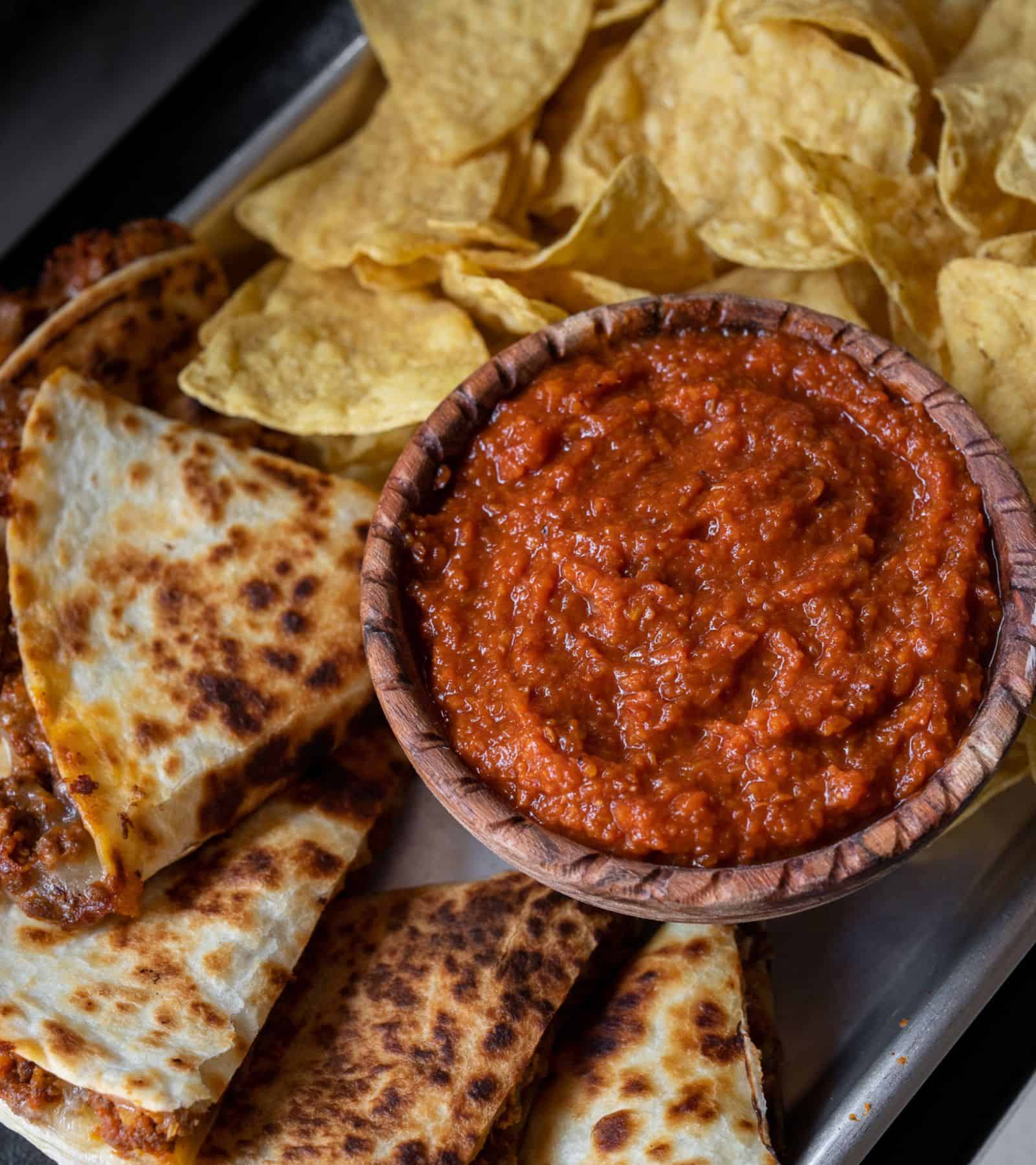 Chipotle Smoked Salsa - Kinda Healthy Recipes