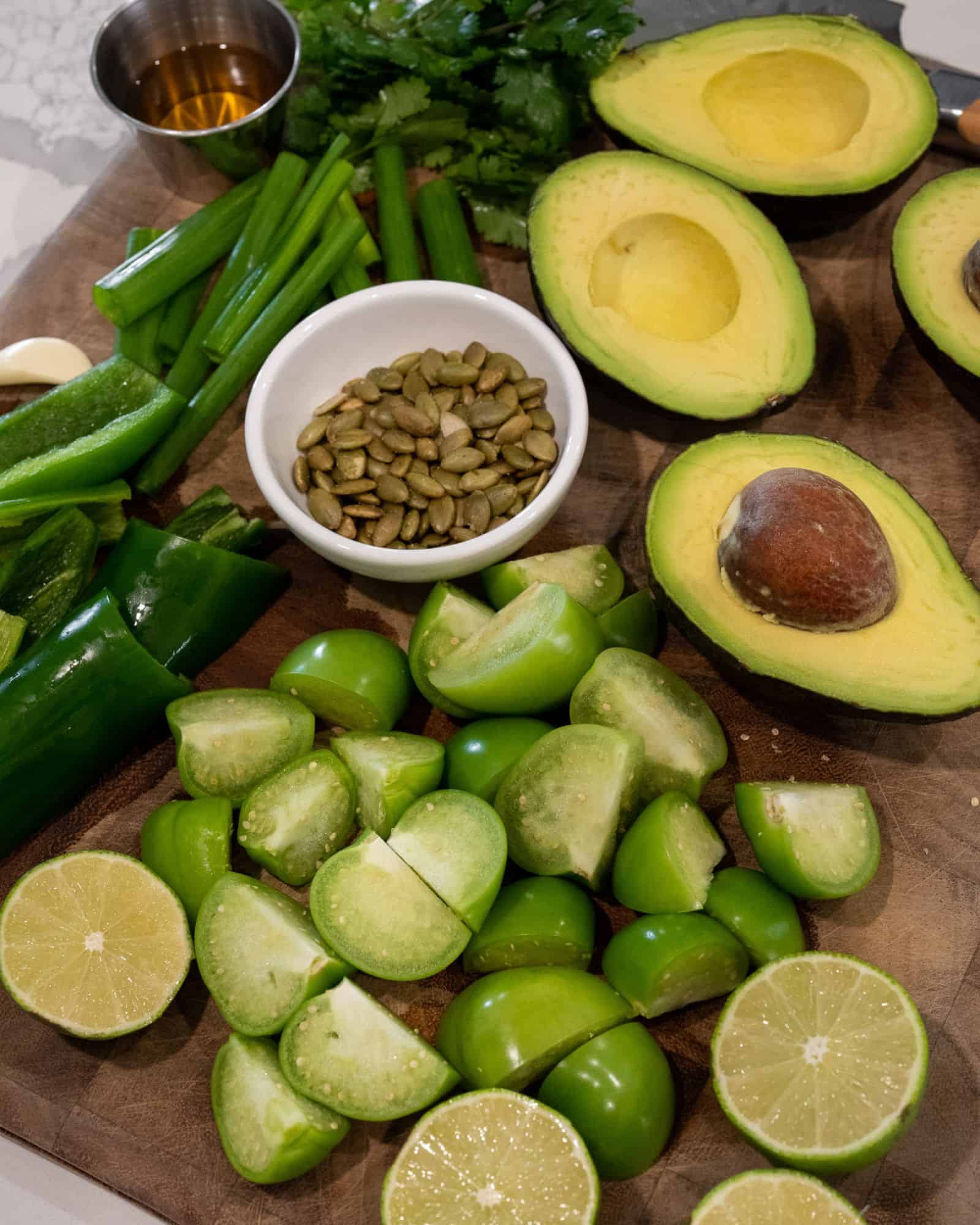 Creamy Avocado Salsa Verde