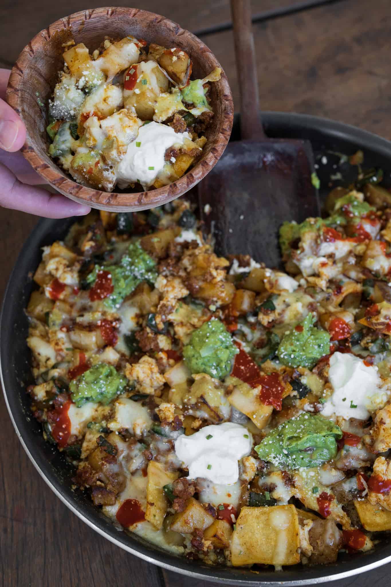 High Protein Tex Mex Breakfast Skillet