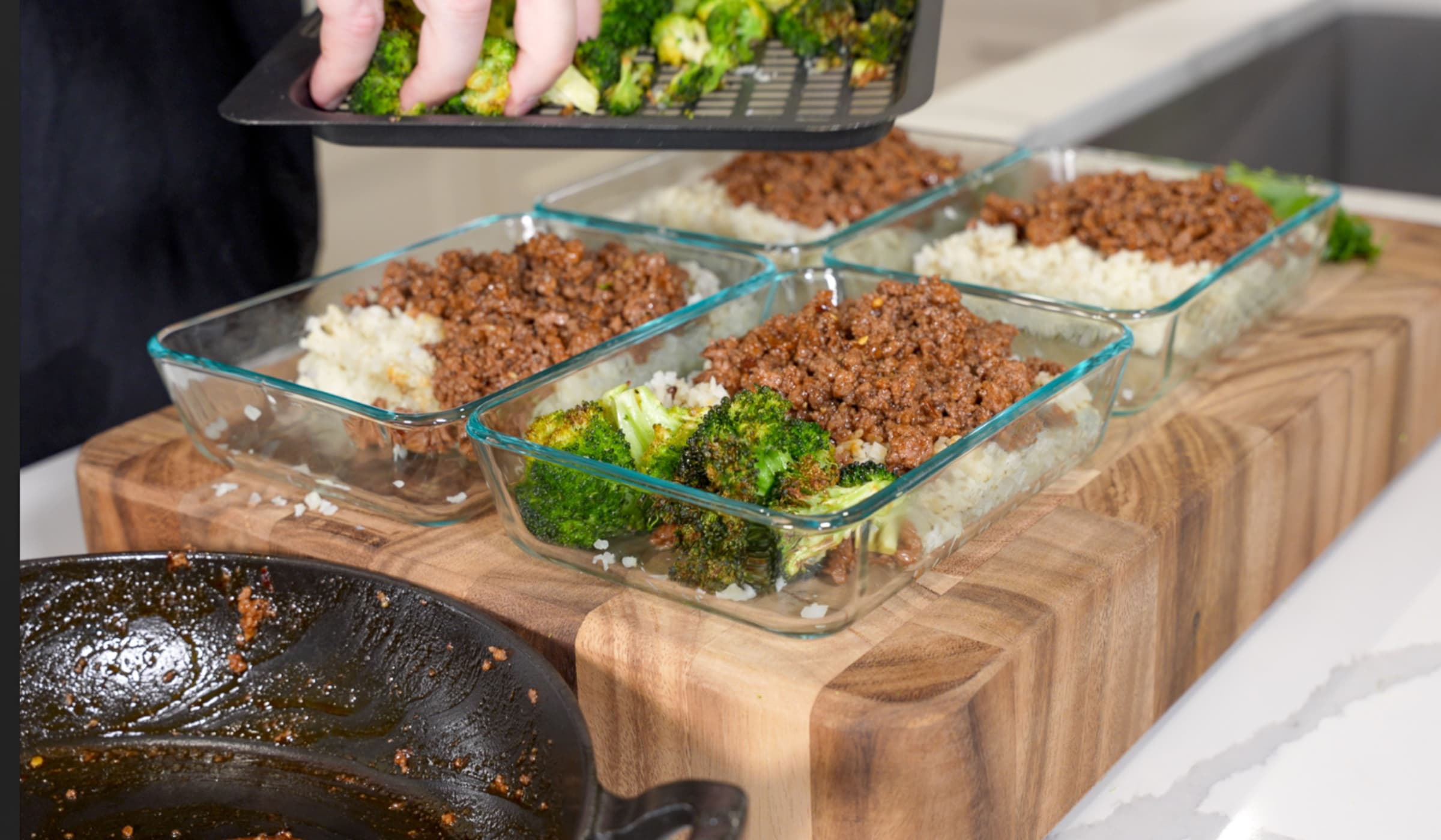Firecracker Ground Bison Meal Prep Bowls