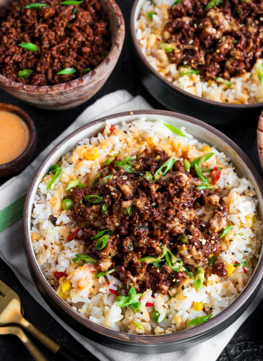 20-Minute Japanese Barbecue Ground Chicken