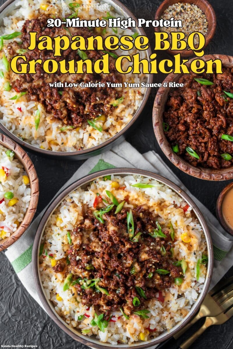 20-Minute Japanese Barbecue Ground Chicken