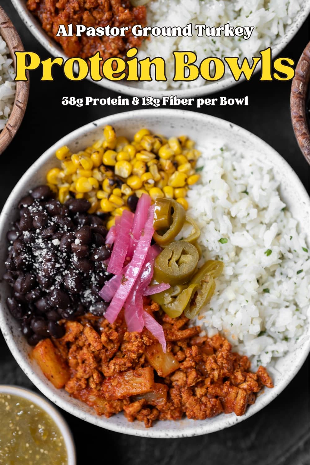 Al Pastor Ground Turkey Bowls