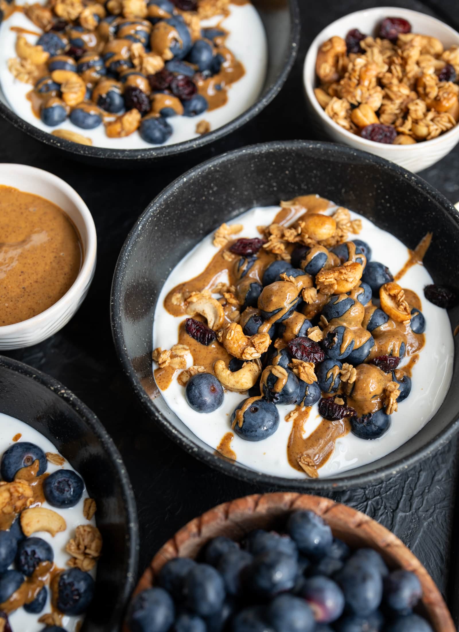 High Protein Greek Yogurt Breakfast Bowls