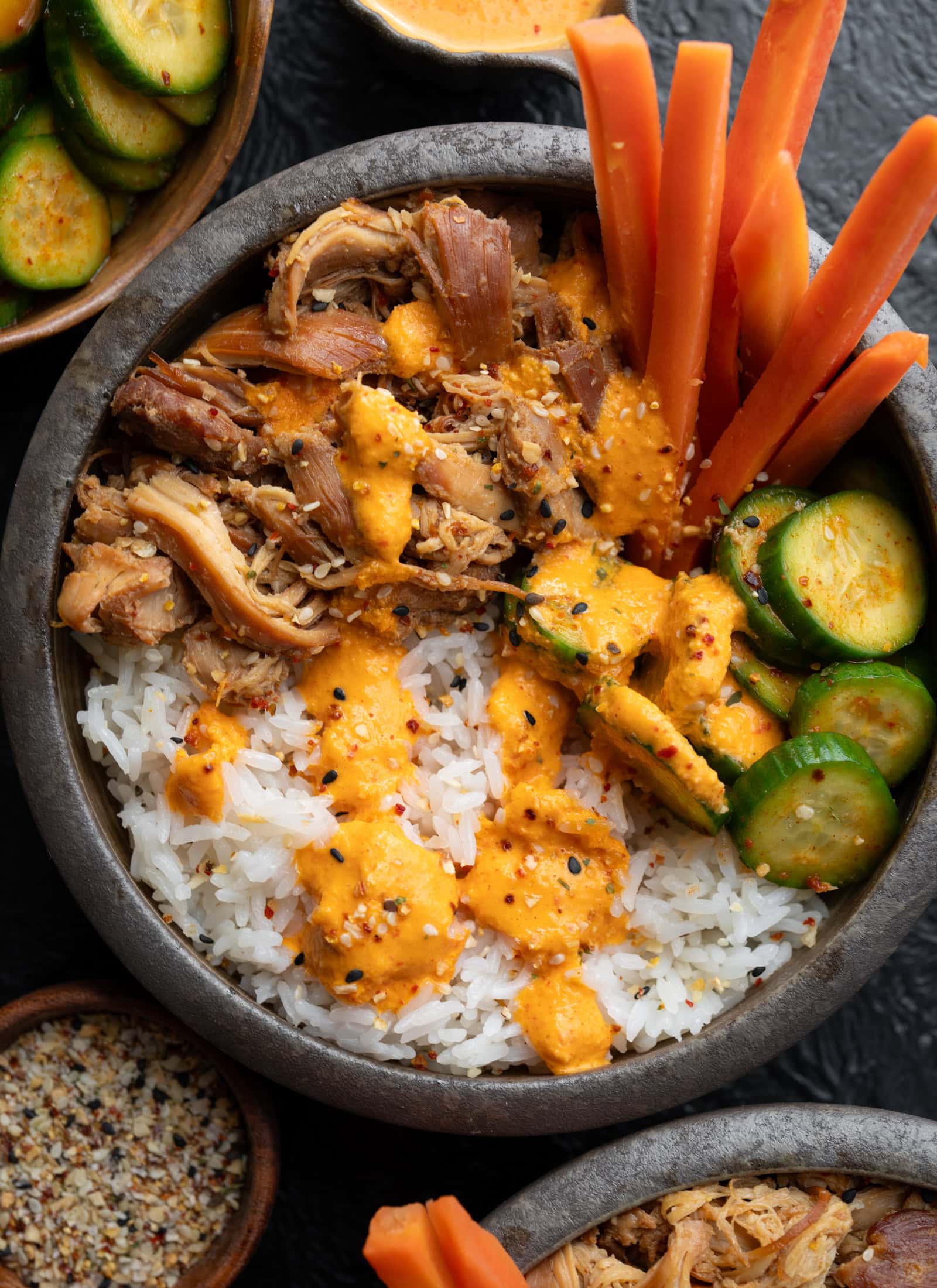 Slow Cooker Korean BBQ Chicken Bowls (10-Minute Prep)