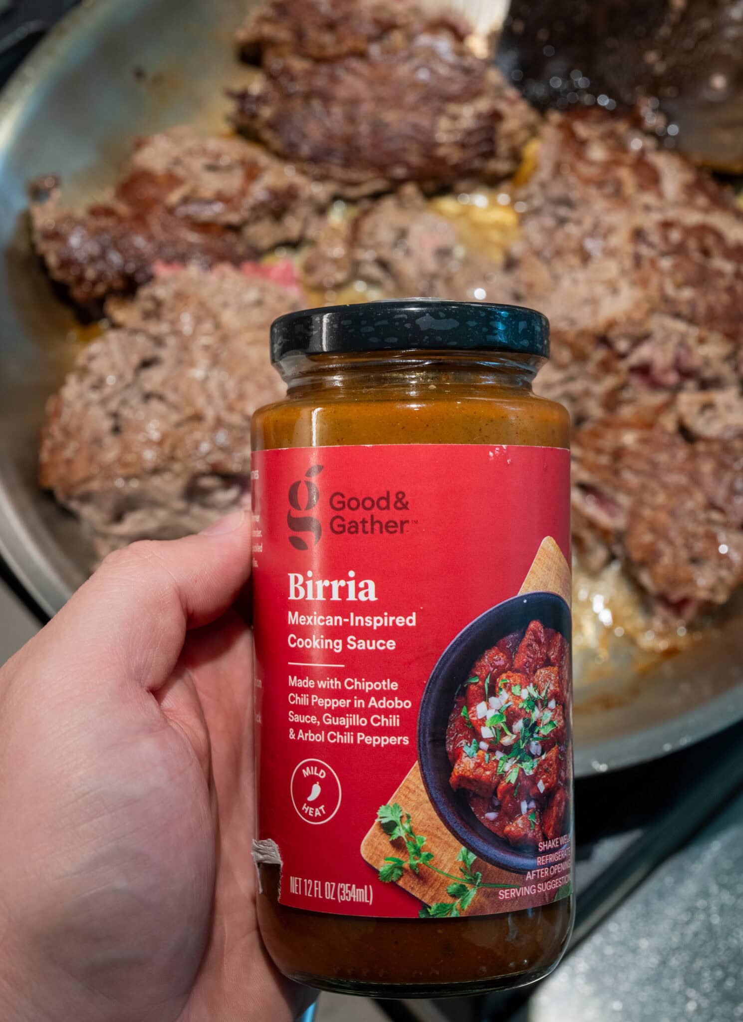 15-Minute Birria with Ground Beef
