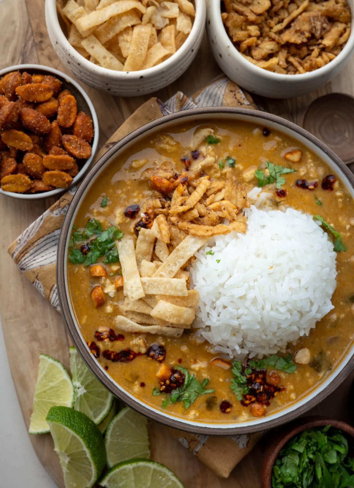 Thai Coconut Ground Chicken Curry