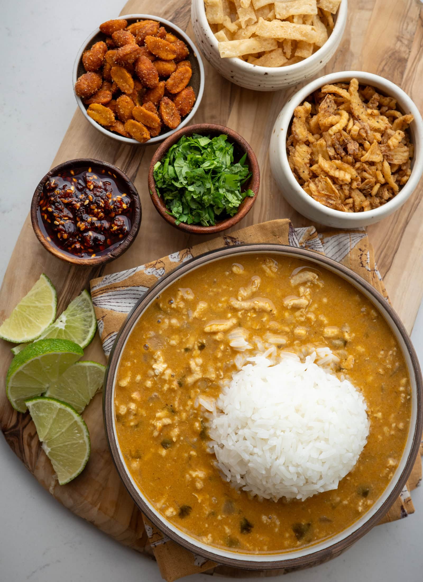 Thai Coconut Ground Chicken Curry